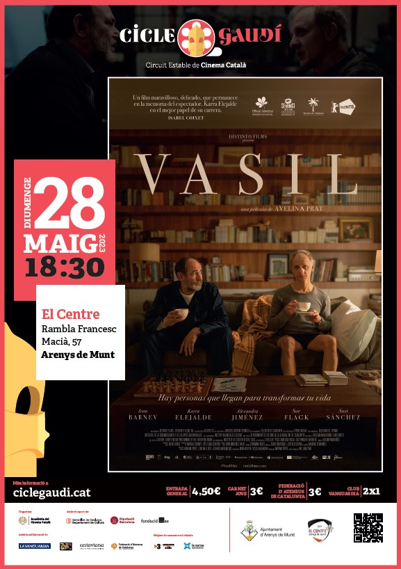 CINEMA CICLE GAUDÍ: Vasil – EL CENTRE