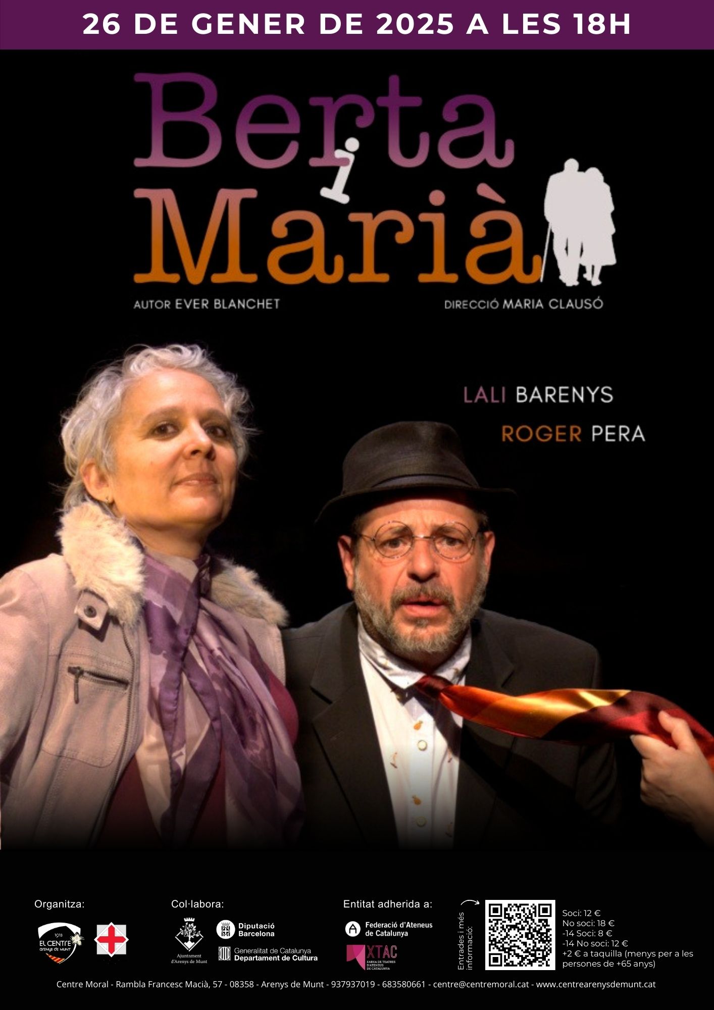 Teatre: Berta i Marià – EL CENTRE